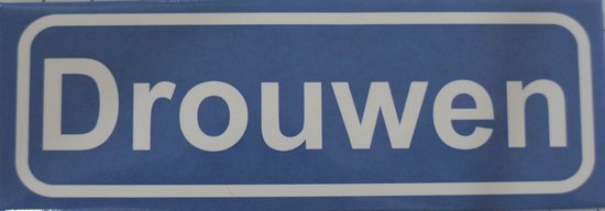 Koelkast magneet plaatsnaambord Drouwen. | bol