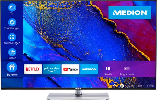 Medion X15595 (MD 32045) - 55 inch - Smart TV - 4K Ultra HD - UHD ...