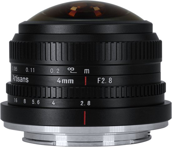 7artisans - Cameralens - 4mm F2.8 APS-C voor Sony E-vatting, zwart | bol