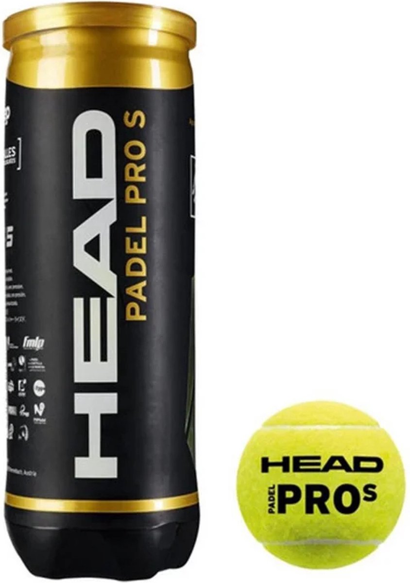 Head Evo Sanyo 2022 Padel Racket + Rugzak en Head Pro S ballen | bol.com