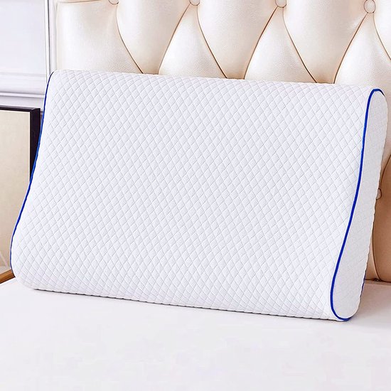 Kussen traagschuim 40x60cm kussen, orthopedisch nekkussen voor halswervelkolom, in... | bol