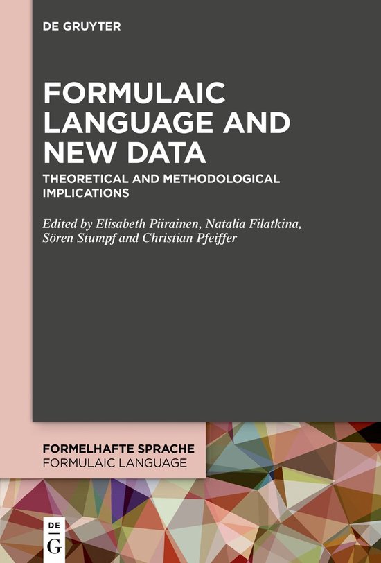 Formelhafte Sprache / Formulaic Language3- Formulaic Language and New ...