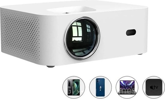 Mini Beamer - Projector - 5000 Lumen - Mini Projector - Input tot Full ...