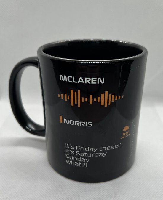 F1 Board radio mok It's Friday Lando Norris - Formule 1 | bol