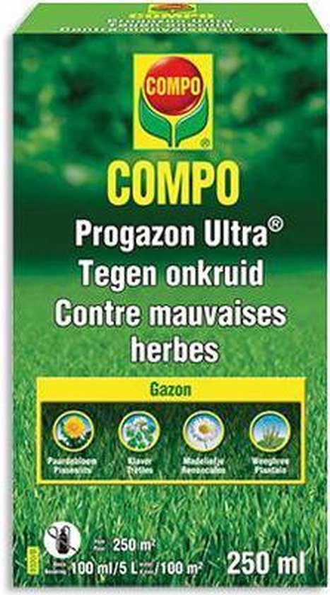 Compo selectieve onkruidbestrijder 'Progazon Ultra' | bol