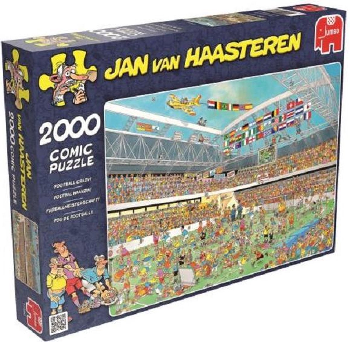 Jan van Haasteren Voetbal Waanzin! puzzel - 2000 stukjes | bol.com