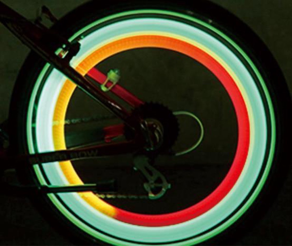 LED Wielverlichting - LED fietsverlichting - Goed zichtbaar op de fiets ...