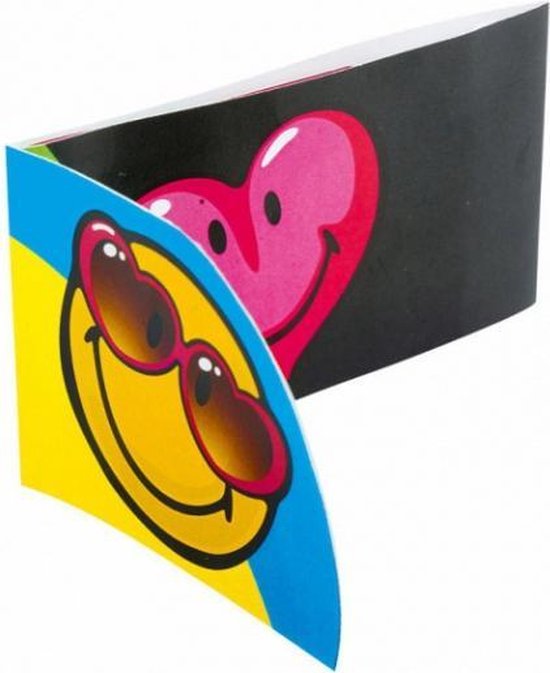 Smiley feest uitnodigingen 6 stuks | bol.com
