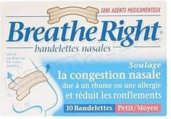 Breathe Right Transparante Neusstrips - Large | bol.com