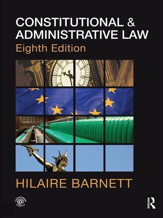 Constitutional & Administrative Law (ebook), Barnett, Hilaire ...