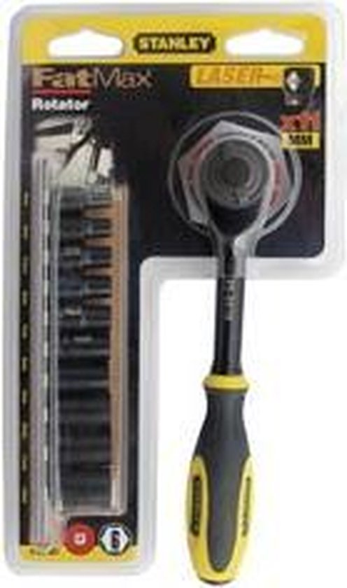 Stanley FatMax 1/4" Rotator Ratelsleutel (11 delige Set) | bol