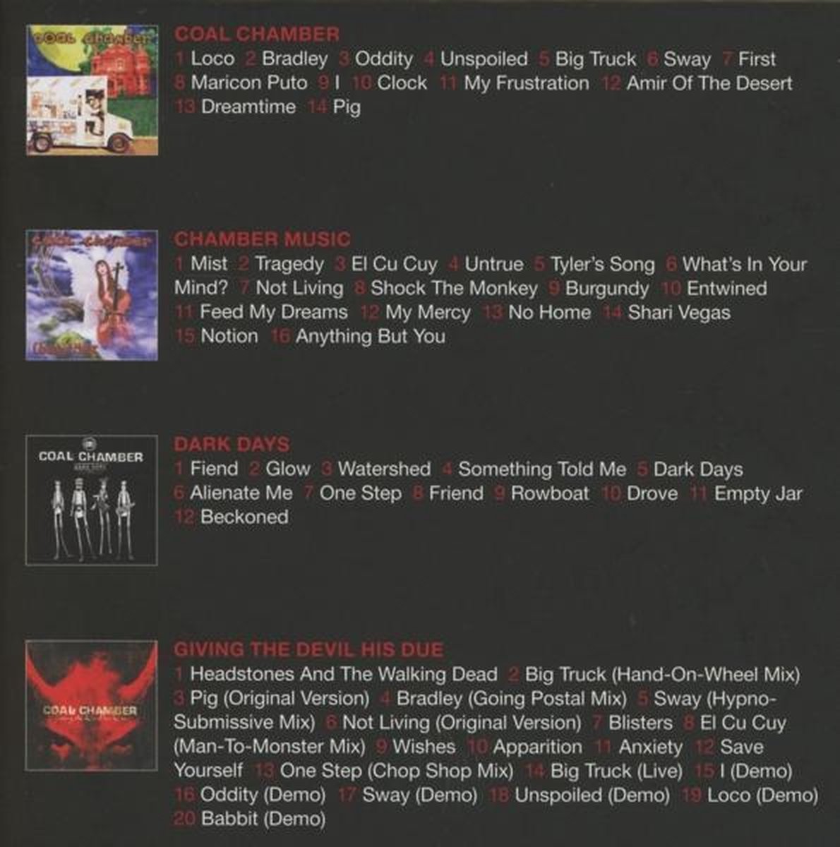 Complete Roadrunner Collection, Coal Chamber | CD (album) | Muziek ...