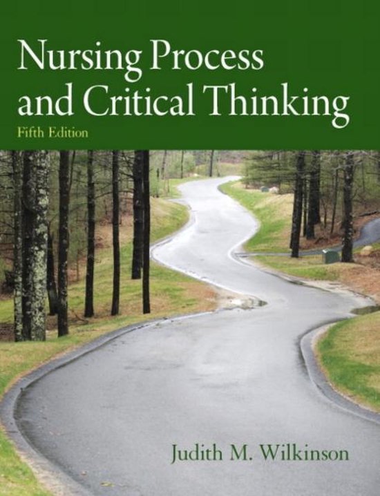 Nursing Process & Critical Thinking | 9780132181624 | Judith Wilkinson | Boeken | bol