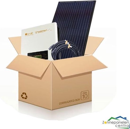 7 Zonnepanelen 290 Wp DMEGC DM290-M156-60BK - Omvormer Omnik Solar ...