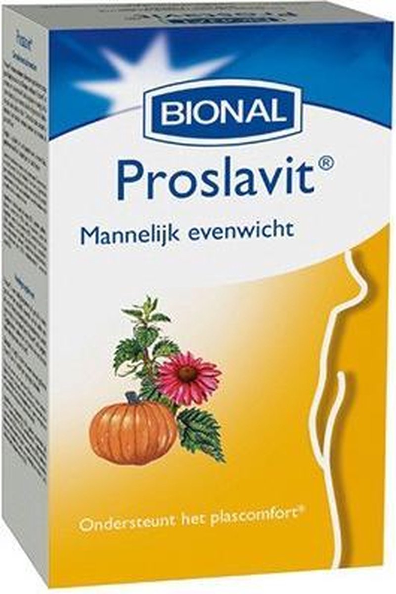Bional Proslavit – Man prostaat – Voedingssupplement met pompoen en ...