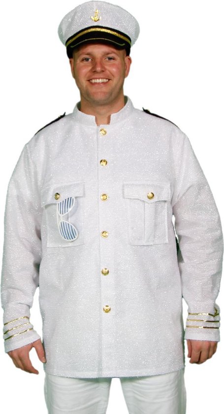 Marine Glitter - Kostuum- Maat M/L - Wit | bol.com