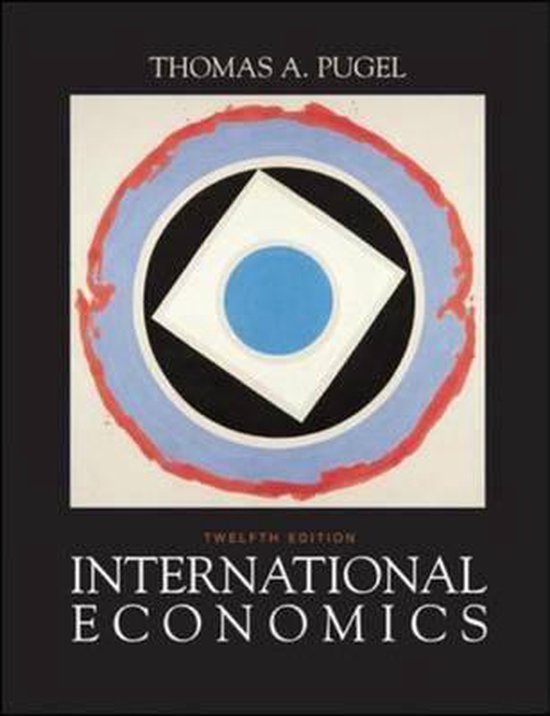 International Economics | 9780071198752 | Thomas A. Pugel | Boeken ...