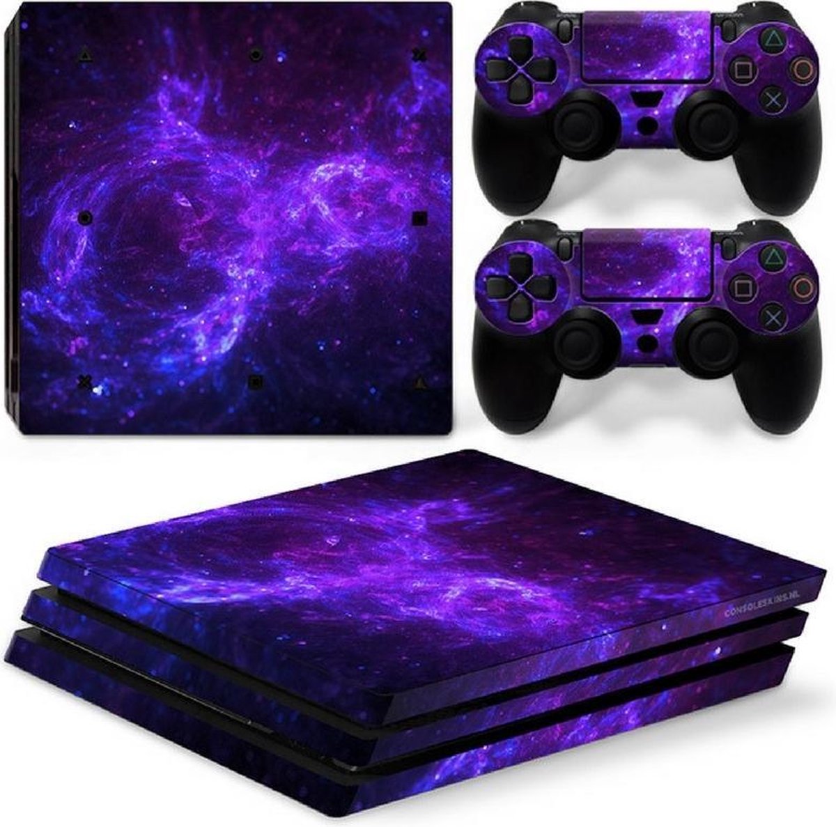 Dark Galaxy - PS4 Pro Console Skins PlayStation Stickers | bol.com
