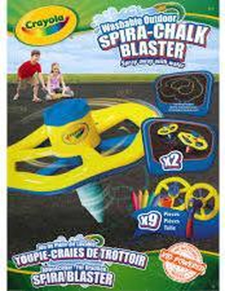 Crayola Spiro Chalk Blaster | bol