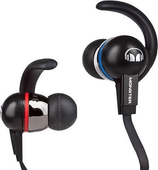 Monster iSport - In-ear koptelefoon - Zwart | bol