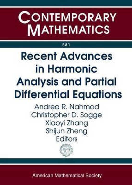 Recent Advances in Harmonic Analysis and Partial Differential Equations |... | bol.com