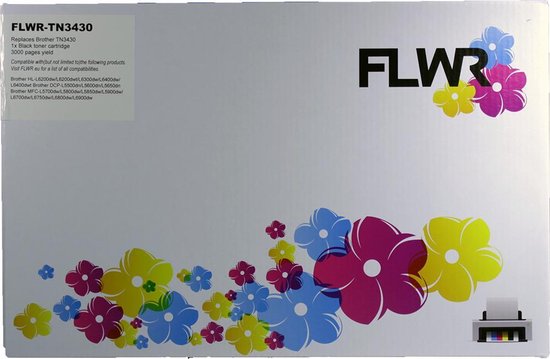 Brother TN-3430 zwart (Compatible) | bol