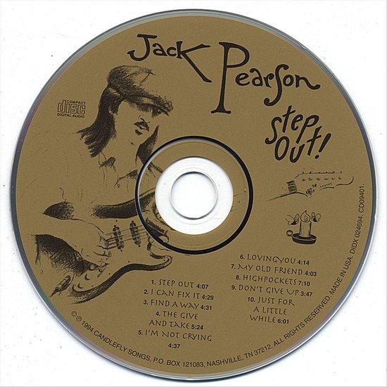 Step Out!, Jack Pearson | CD (album) | Muziek | bol