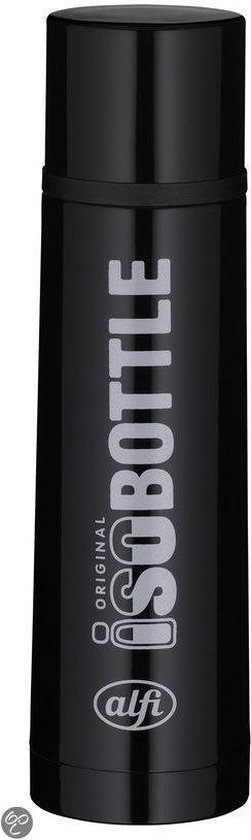 Alfi isoBottle Pure Thermosfles - 0.5 l - Zwart | bol.com