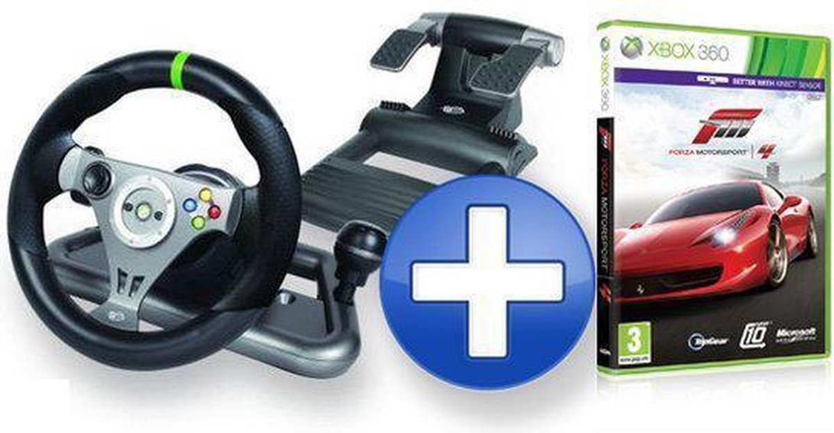 Madcatz Wireless Racing Wheel + Forza Motorsport 4 | bol.com