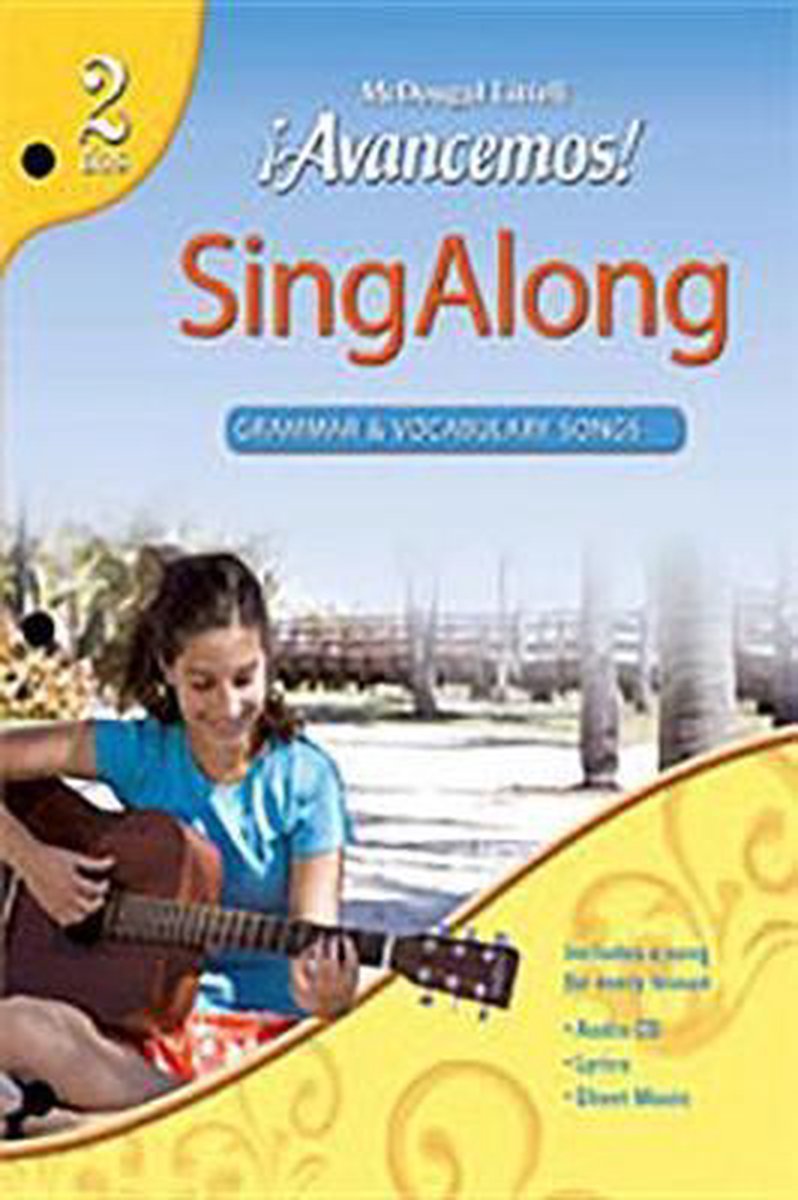 ¡avancemos!- Sing-Along Grammar & Vocabulary Songs Audio CD with ...