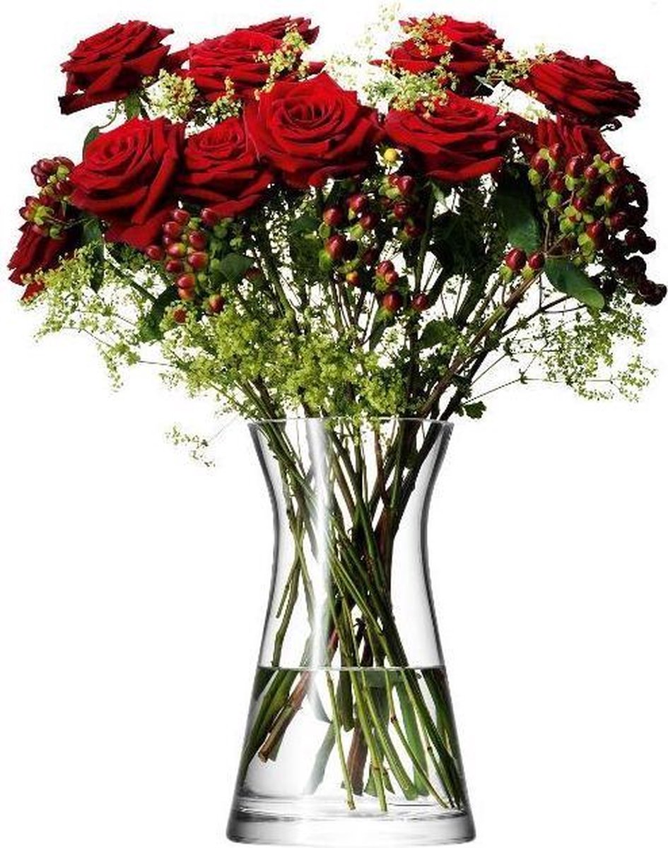 LSA Flower Mixed vaas 29cm helder | bol.com