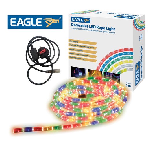 Eagle LED Lichtslang 6 Meter (RGB) | bol