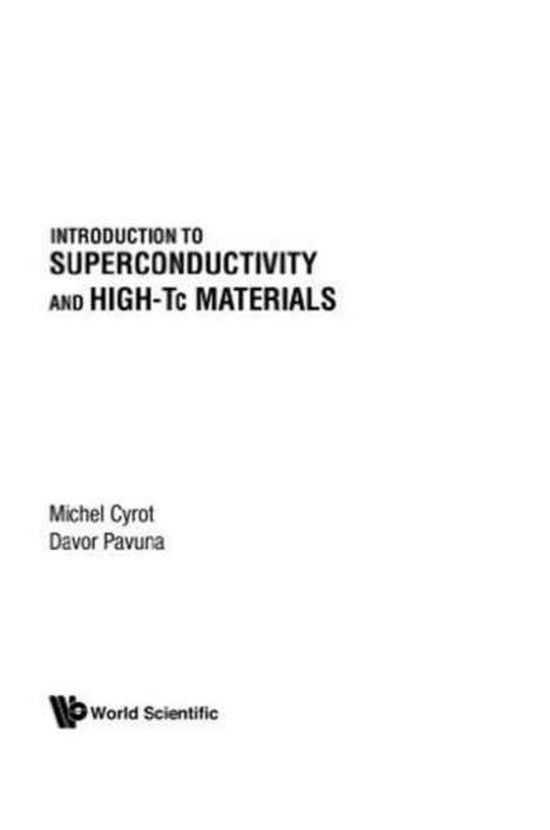 Introduction To Superconductivity And High-tc Materials | 9789810201449 ...