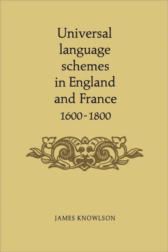 Heritage - Universal language schemes in England and France 1600-1800 ...