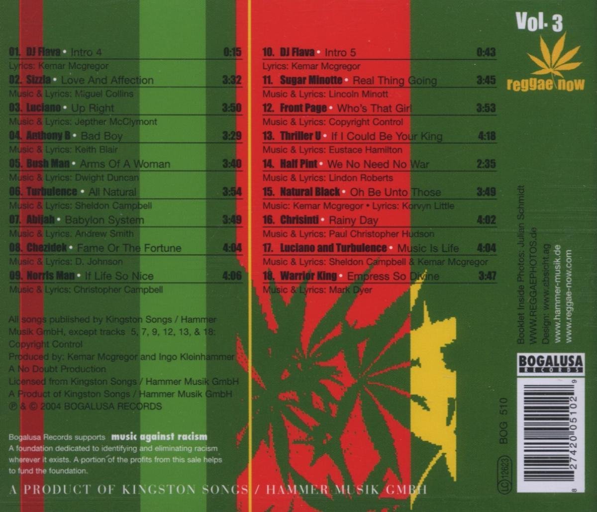 Various Artists - Reggae Now Vol. 3 (CD), various artists | Muziek ...