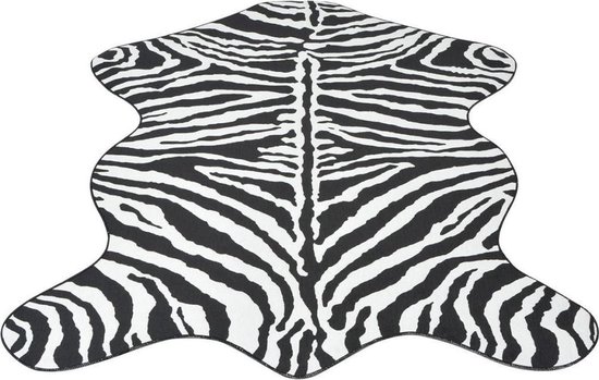 Vloerkleed kleedje tapijt kleed zebra print koe 70x110cm | bol.com