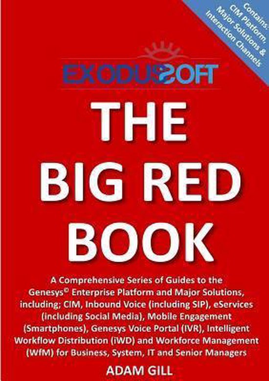 The Big Red Book | 9781326129538 | Adam Gill | Boeken | bol.com