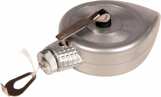 Silverline Metalen Schietlood - Slaglijnmolen - 30 Meter Koord | bol.com