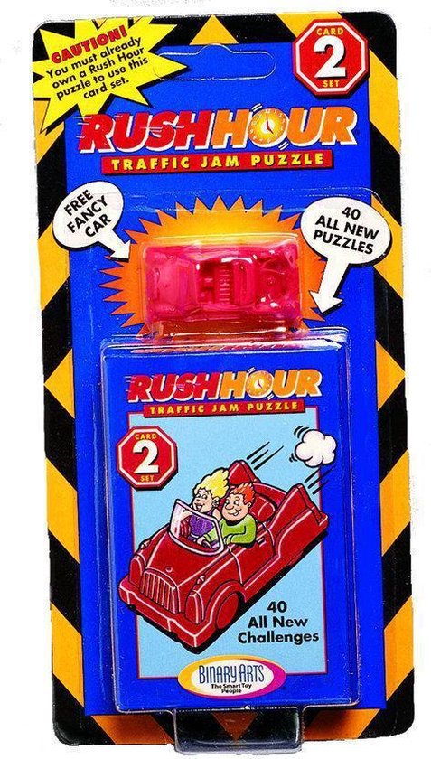 Rush Hour 2, 40 kaarten & 1 rode auto | Games | bol.com