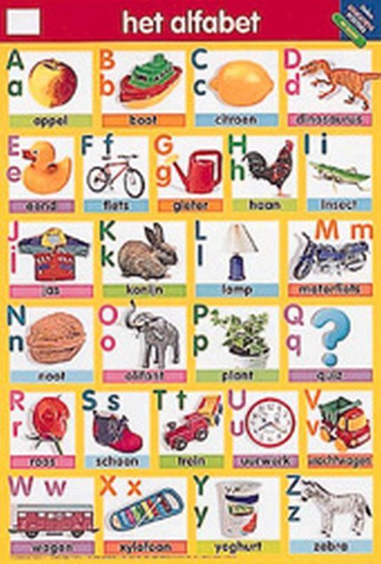 Deltas Educatieve posters - Het alfabet | Games | bol