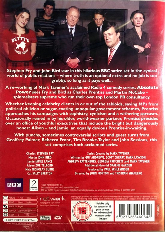 Absolute Power Season 1-2 (Dvd), Stephen Fry | Dvd's | bol