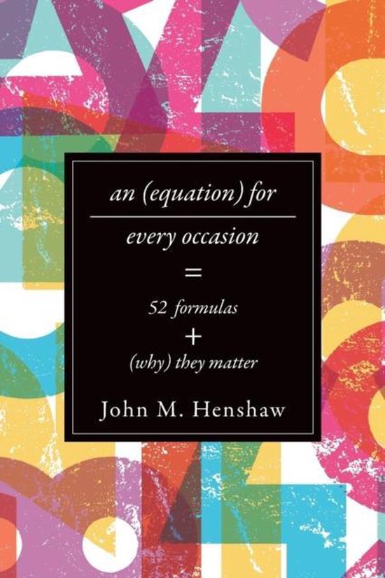 Equation For Every Occasion | 9781421419831 | John Henshaw | Boeken | bol