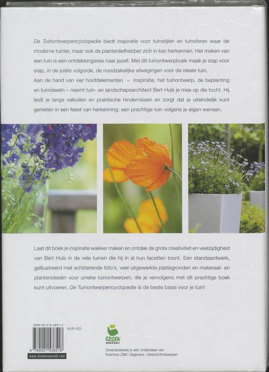 De tuinontwerp-encyclopedie, Bert Huls | 9789021538518 | Boeken | bol