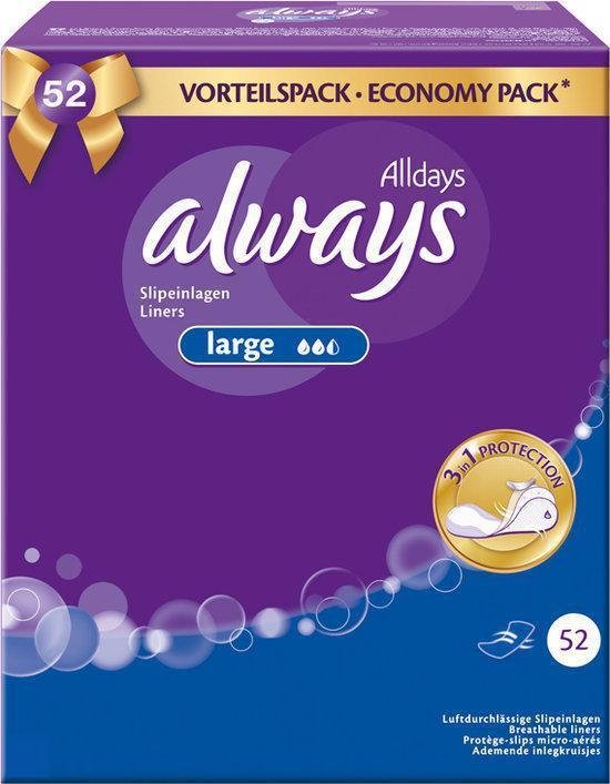 Always Large Voordeelpak Inleg Kruisjes | bol.com