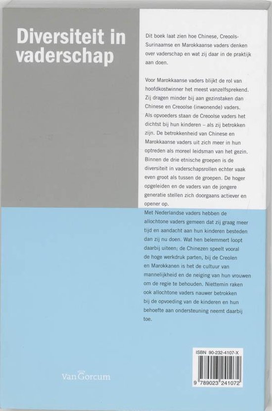 Diversiteit in vaderschap | 9789023241072 | Boeken | bol.com