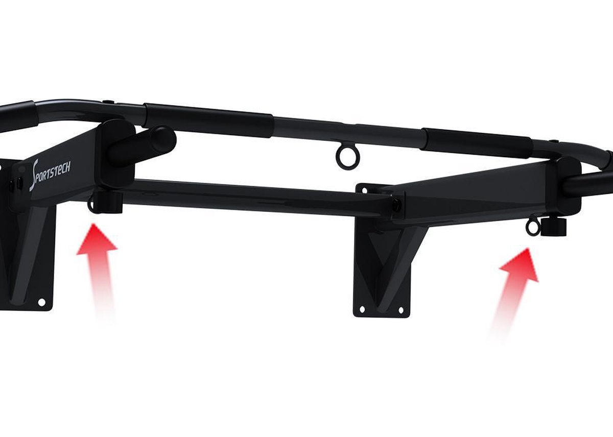 Sportstech Germany 4in1 Optrekstang - Voor bokszak & TRX - Metaal | bol.com