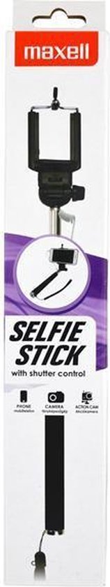 Maxell Selfie Stick met Shutter Control | bol.com