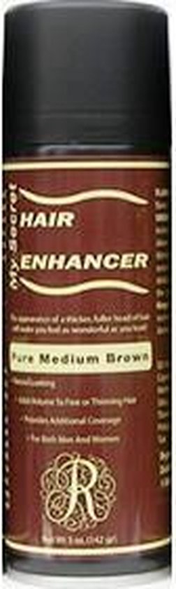 Hair enhancer spray Middenbruin haarverlies tegengaan en camoufleren ...