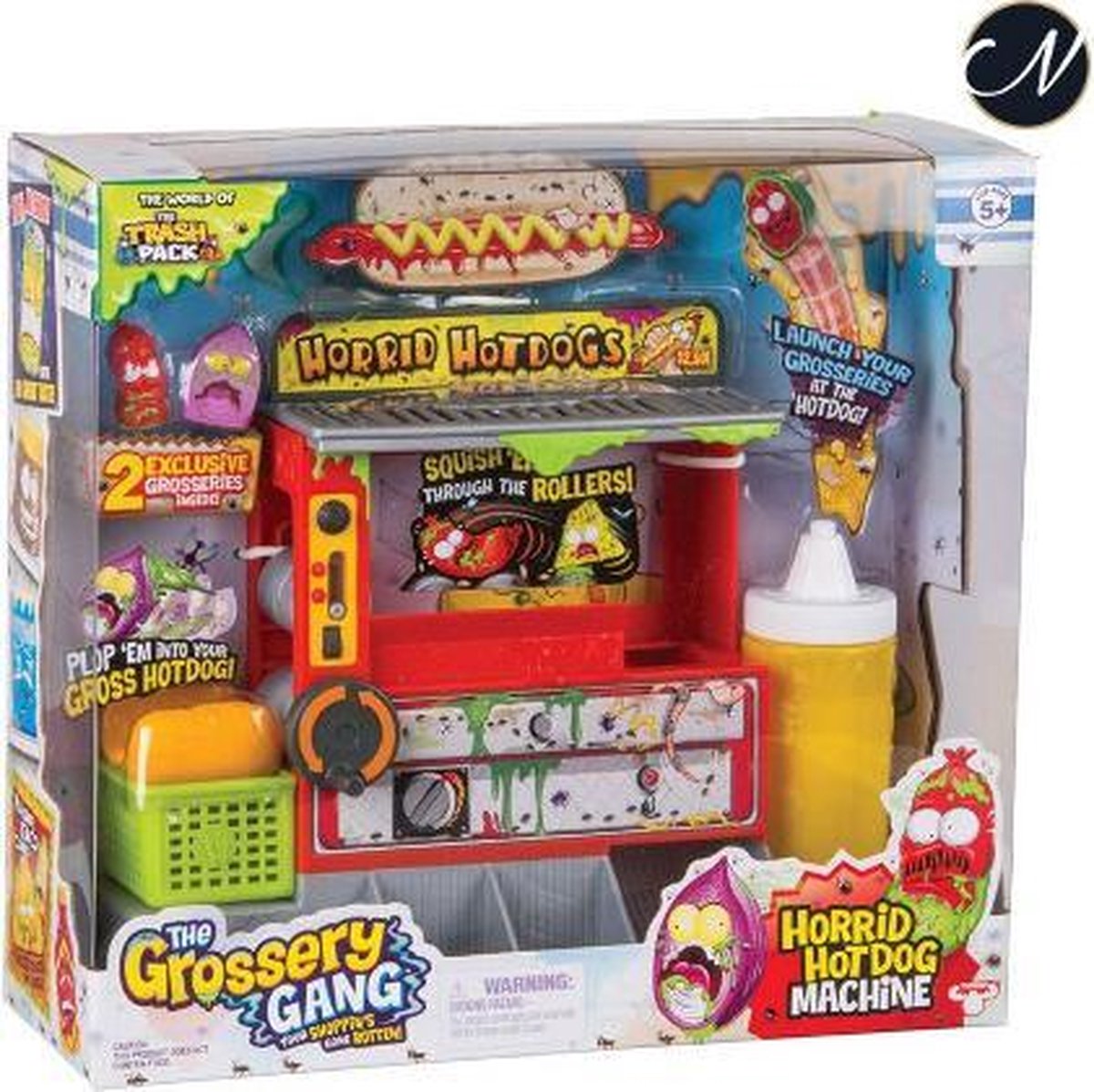The Grossery Gang Horrid Hot Dog Playset | bol.com