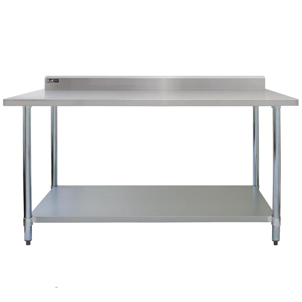 Commercial Stainless Steel Catering Table - 6ft Wide | bol.com
